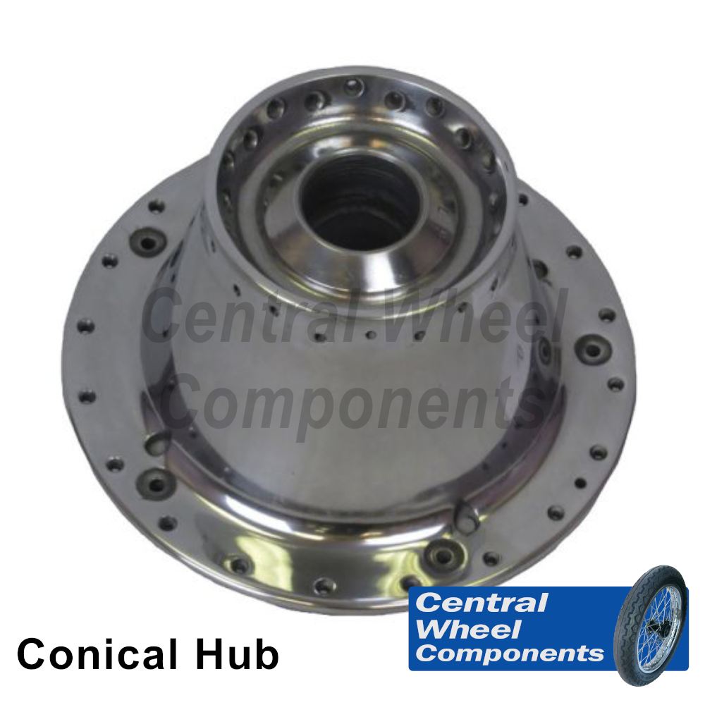 Triumph T120 - 19" Rear Spoke Set (Conical Hub) 71 - Onwards – Central ...